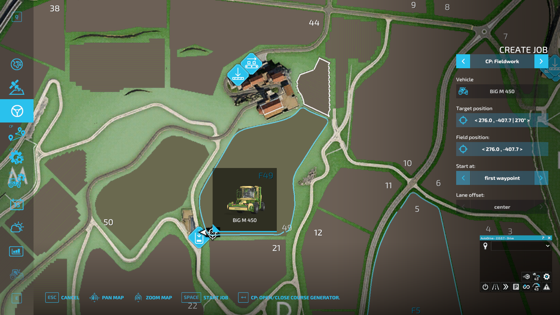 Courseplay doesn't pick the field I've outlined. · Issue #1831 · Courseplay/Courseplay_FS22 · GitHub