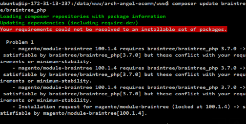 Updating Braintree PHP SDK 3.40.0 for Magento 2.1.4 · Issue #27465 · magento/magento2 · GitHub