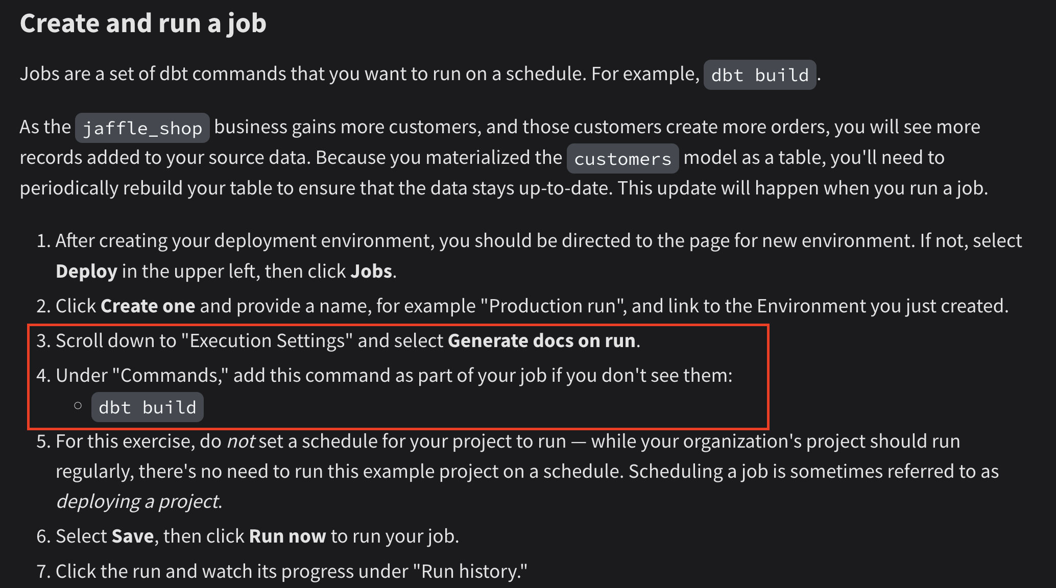 [Minor] Correct the order in which the bullet points are displayed in Quickstart Documentation ...