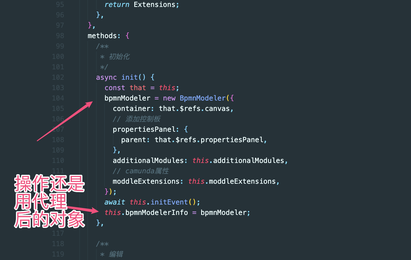 TypeError: 'get' on proxy: property '$pkg' is a read-only and non-configurable data property on ...