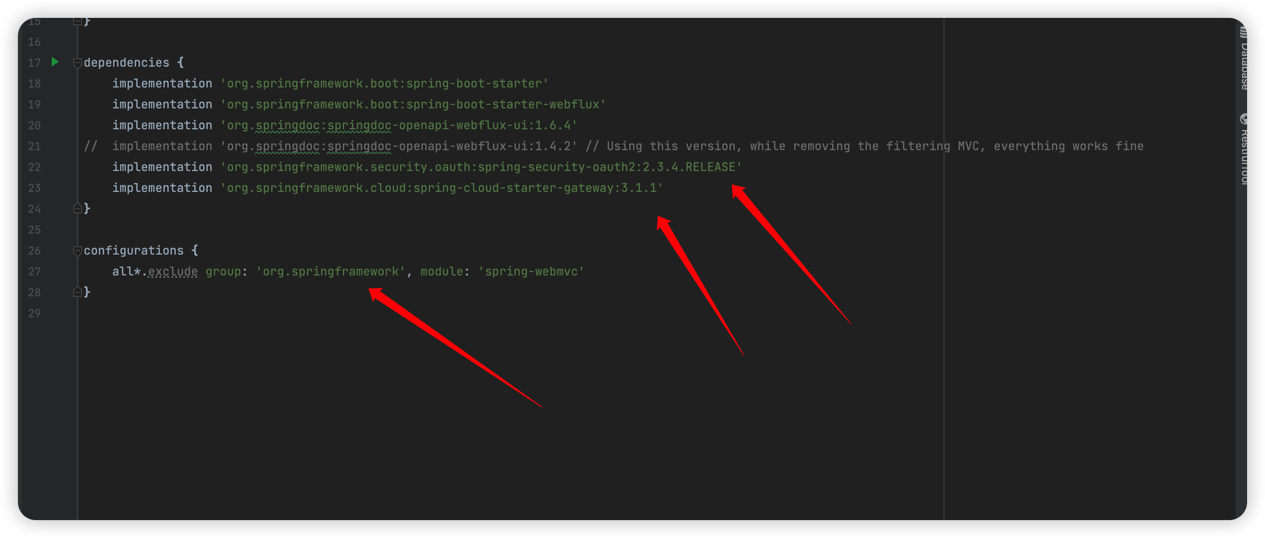 I repetition the bug ("springdoc-openapi-webflux-ui' doesn't work with ...