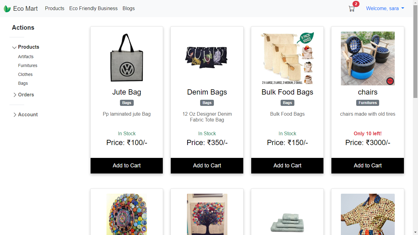 GitHub - YashKandalkar/eco-mart: A hackathon project