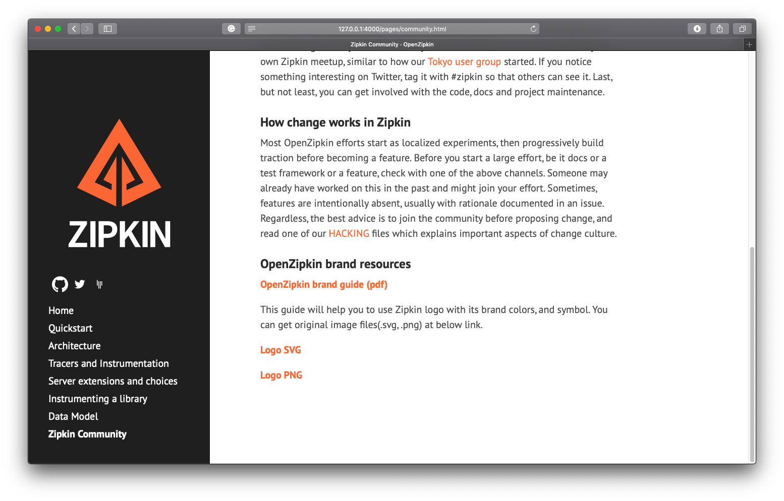 Reface with a new logo and new theme by syleeeee · Pull Request #142 · openzipkin/openzipkin ...