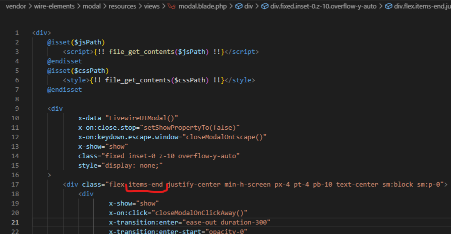 Modal is pushed to bottom of screen and cutoff on mobile devices ...