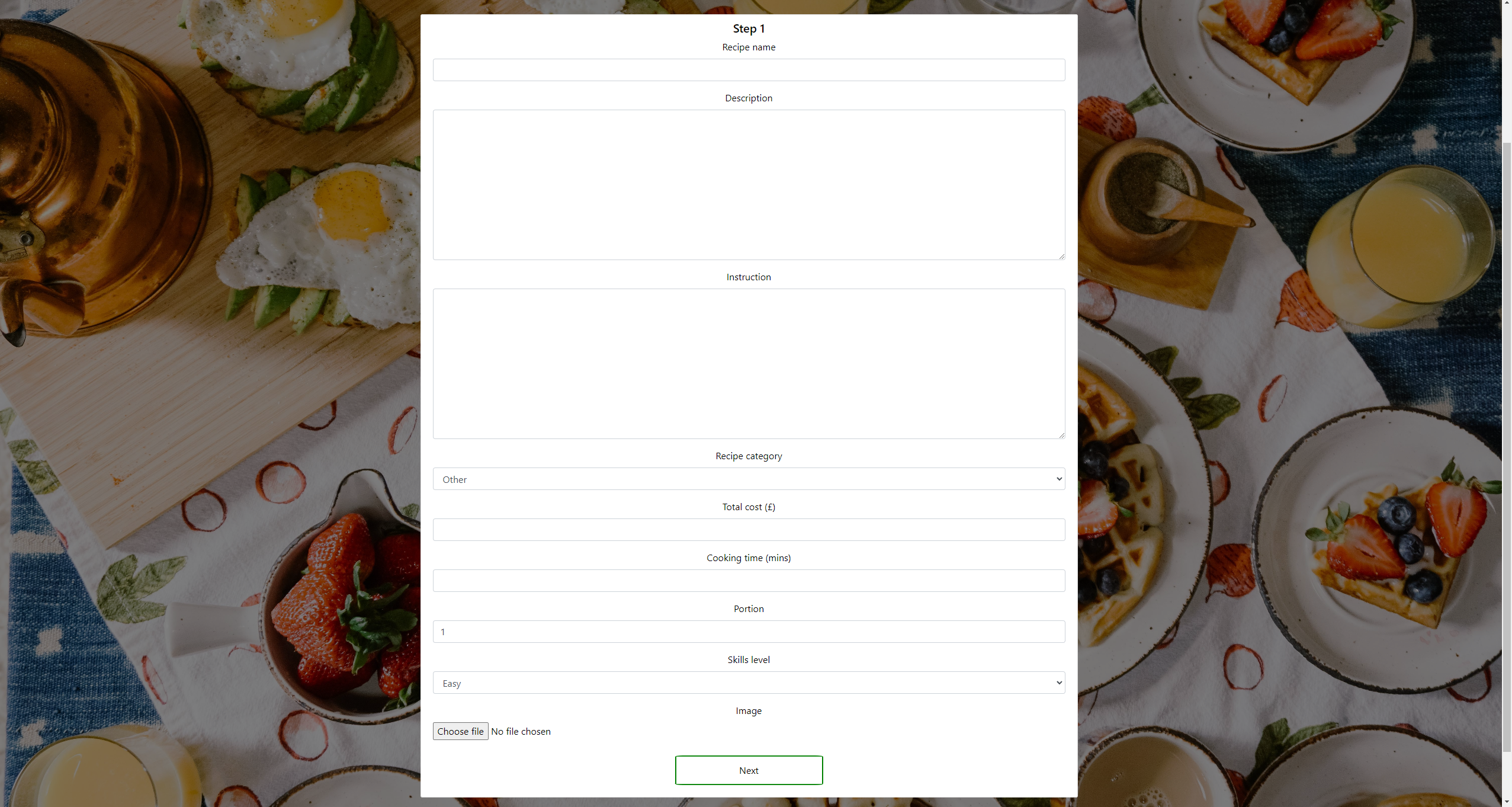 GitHub - ShaneWaters125/Student-food-sharing-platform