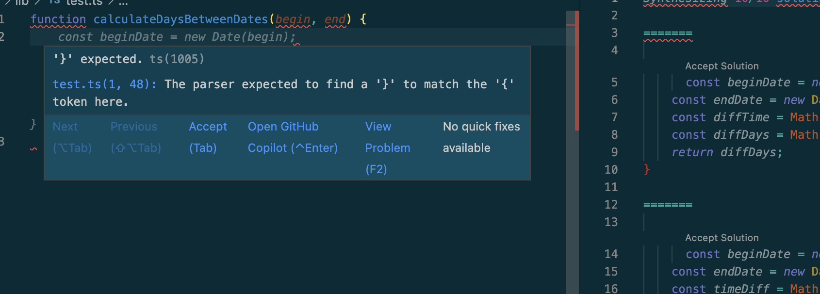 VSCode Cycling between suggestions doesn't work · community ...