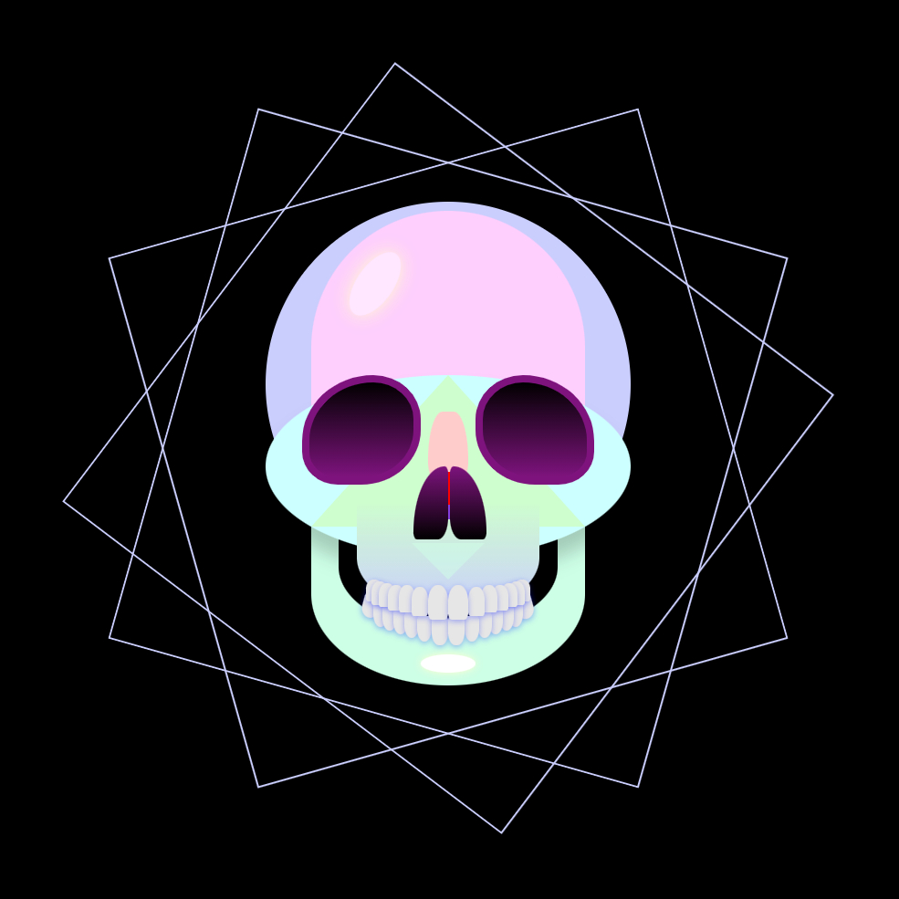 GitHub - geoff-buell/stylized-skull-animation: Drawing with SCSS