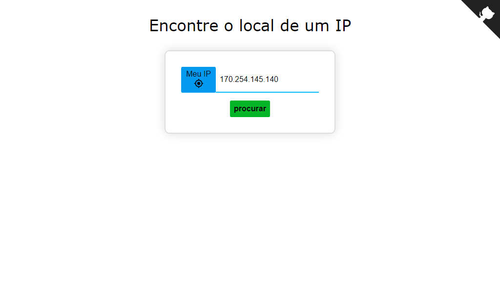 GitHub - WayneRocha/ip-geolocation: Web Aplication that find the ...