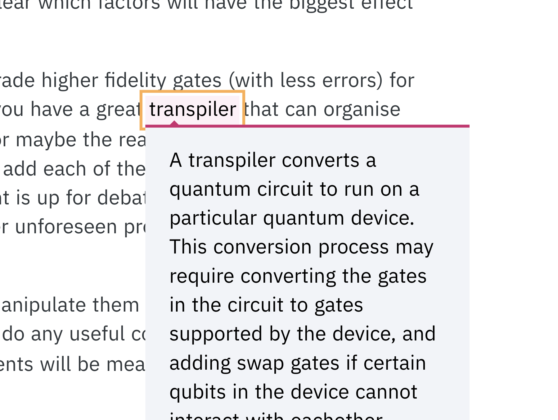 [General UI] Textbook annotation term styling · Issue #413 · Qiskit/platypus · GitHub