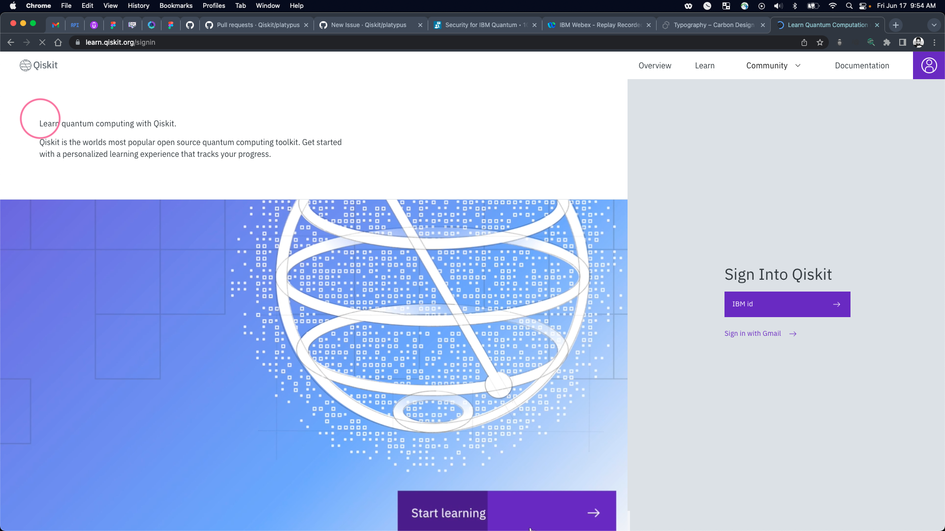 Bug: Sign in page title styling · Issue #1175 · Qiskit/platypus · GitHub