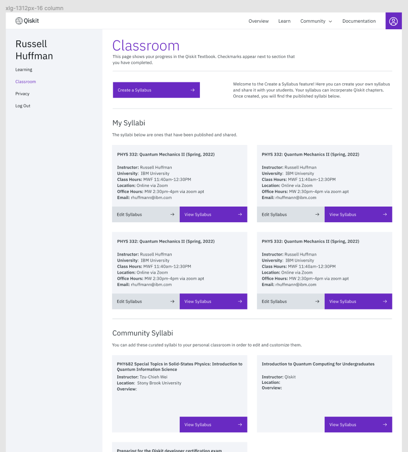 Update SyllabusCard component · Issue #1513 · Qiskit/platypus · GitHub