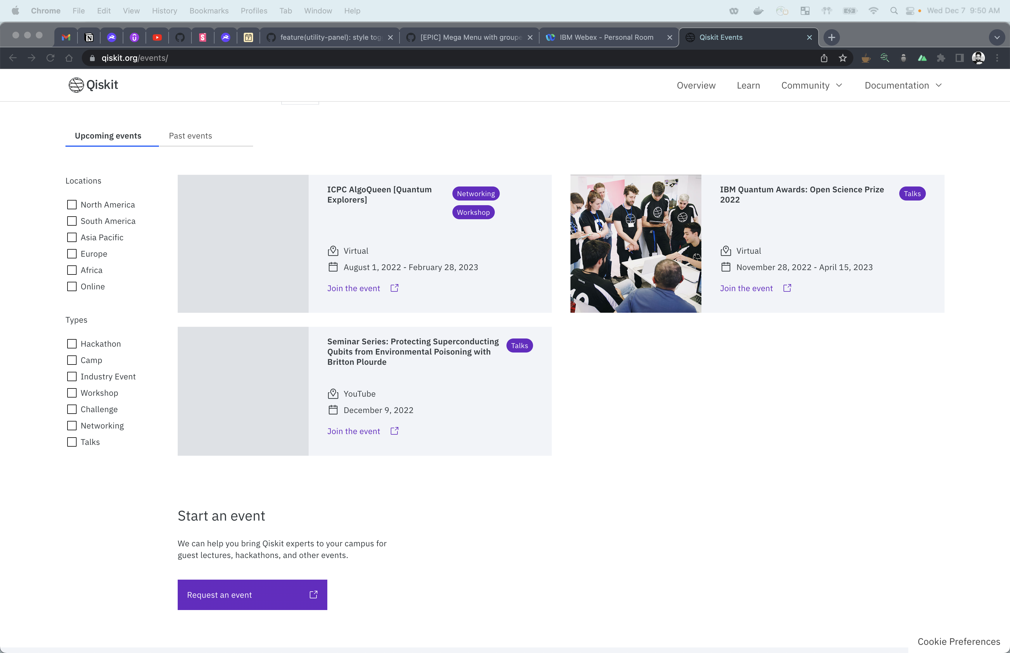 Bug [cv Tabs] Styles · Issue 2889 · Qiskit · Github
