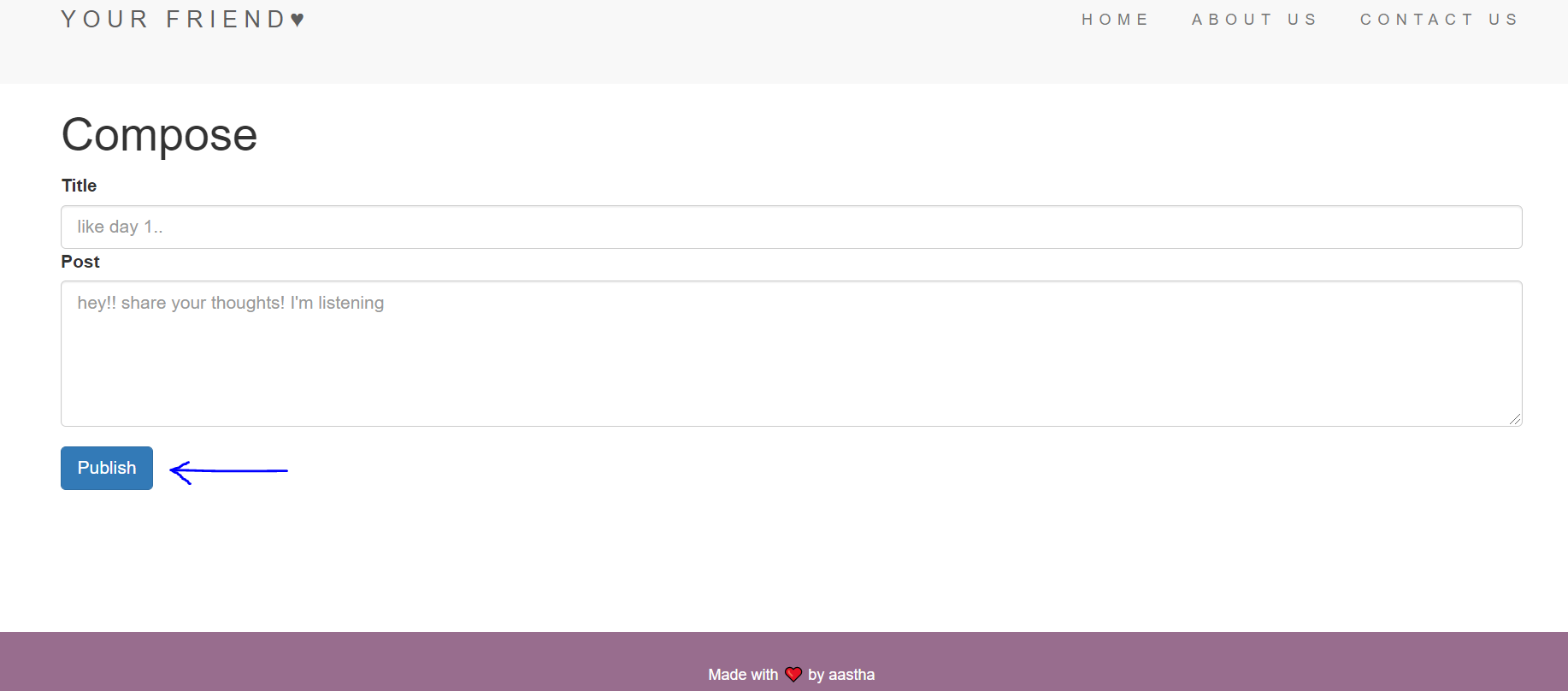 GitHub - aasthajha18/personal-diary