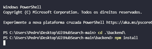 GitHub - pedrohmarim/GitHubSearch: Plataforma web que permite pesquisar usuários do Github ...