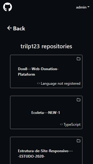 GitHub - pedrohmarim/GitHubSearch: Plataforma web que permite pesquisar usuários do Github ...