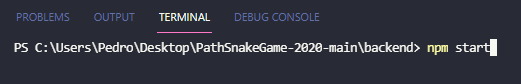 GitHub - pedrohmarim/PathSnakeGame: Plataforma web contendo Snake Game com sistema de login e ...