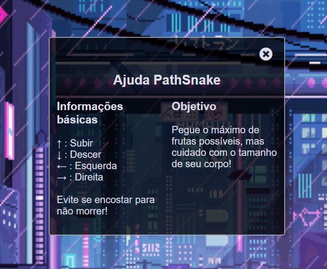 GitHub - pedrohmarim/PathSnakeGame: Plataforma web contendo Snake Game com sistema de login e ...