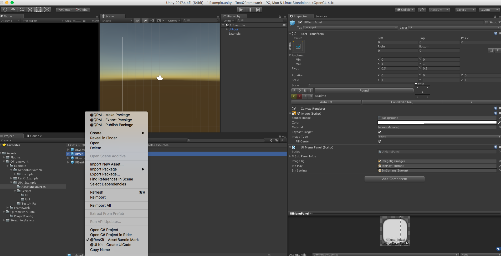 Tutorial in english about Asset Bundle · Issue #35 · liangxiegame/QFramework · GitHub