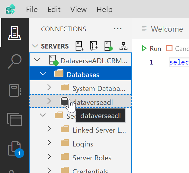Opening a read-only source (Dataverse) throws an error that it can't create a table · Issue ...