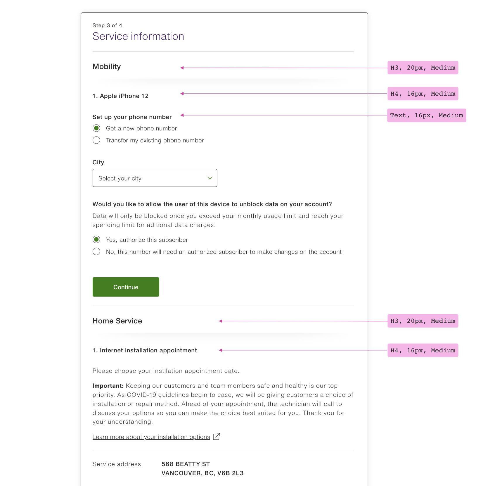 Let's create a light font-weight for H3 titles? · Issue #1600 · telus ...