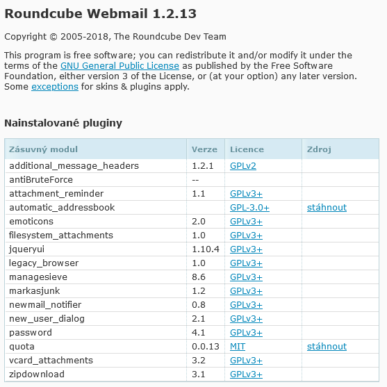 Roundcube v1.2.12, v1.2.13 - "Invalid plugin name" errors in log · Issue #7829 · roundcube ...