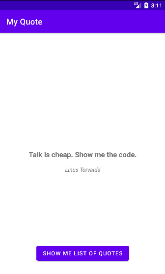 GitHub - FajarMukhollis/MyQuote: Using API