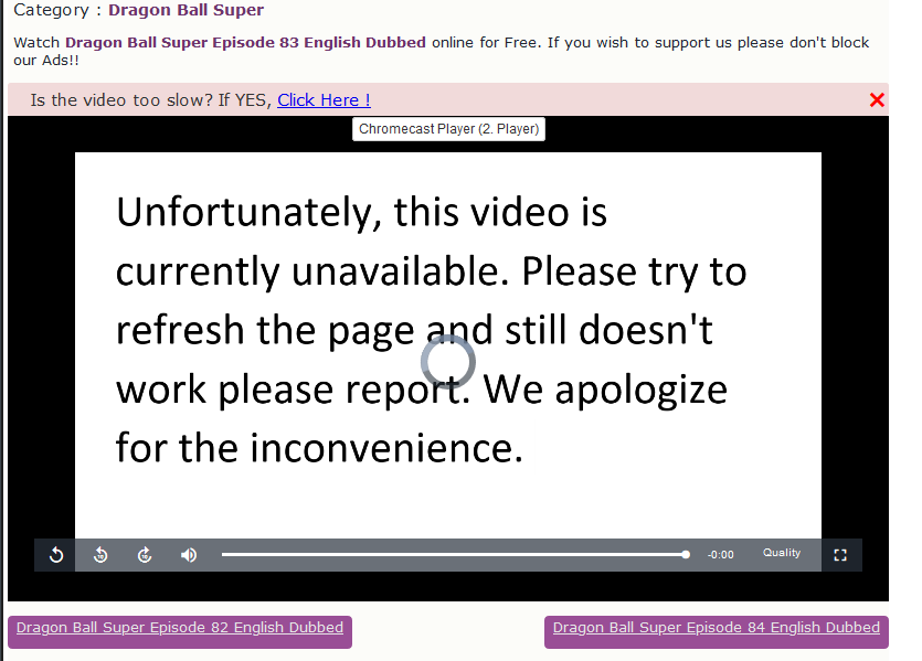 Video Fails To Load Wcoanimedub Tv · Issue 507 · Duckduckgo Duckduckgo Privacy Extension · Github