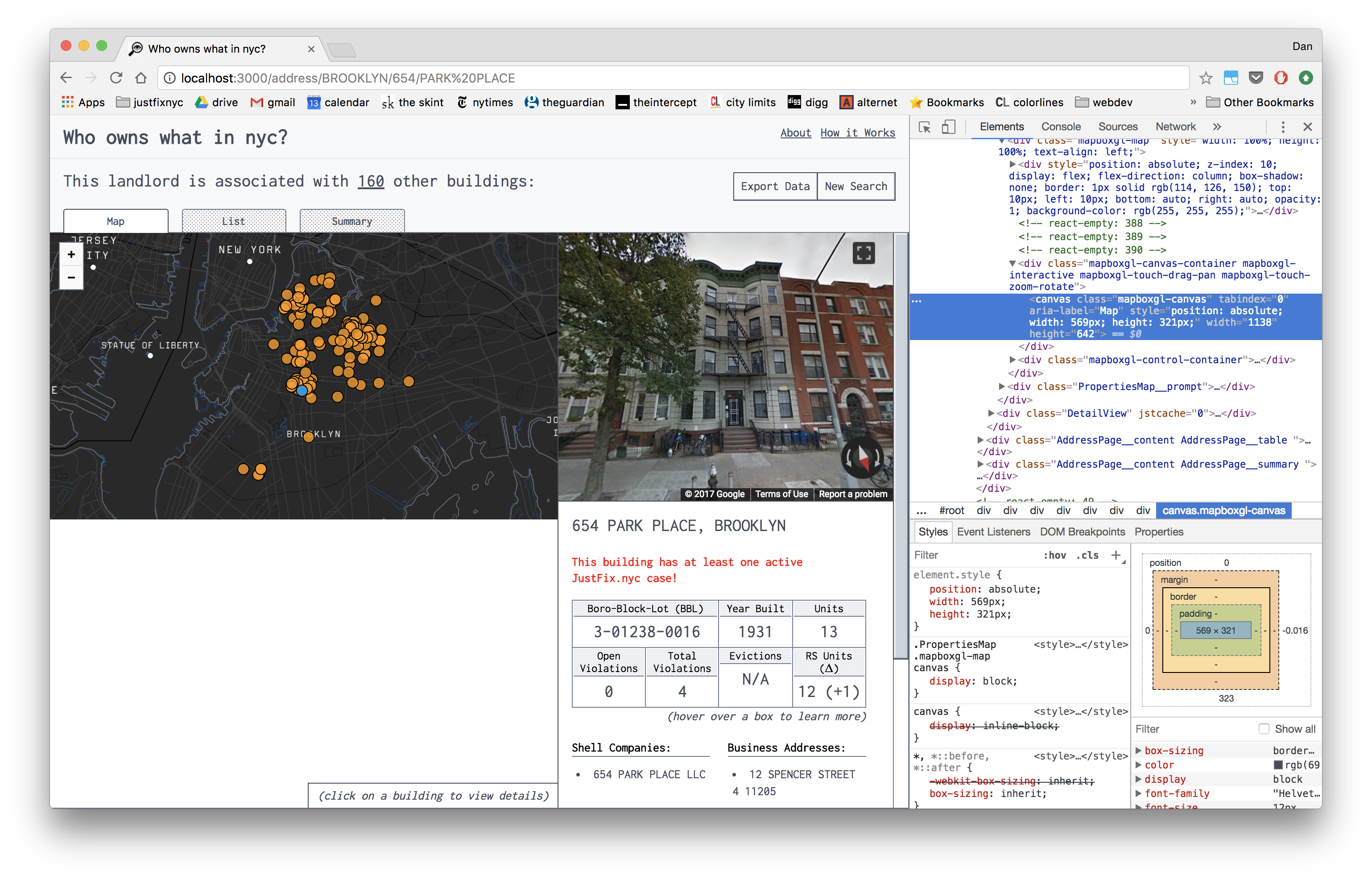 Issues With Resizing Potentially Due To Flexbox Container · Issue 445 · Alex3165 React Mapbox