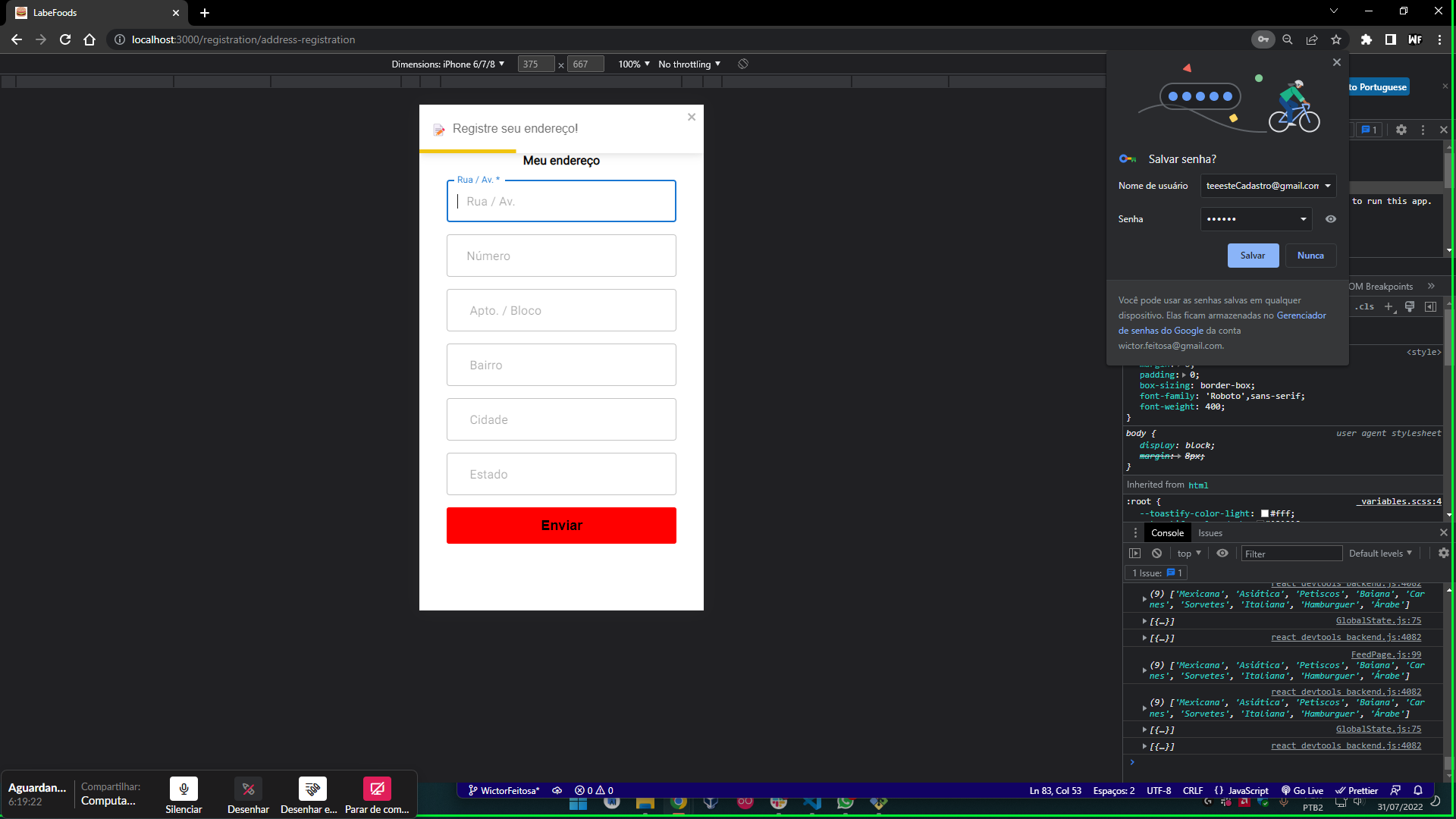 GitHub - GalileoGuilherme/LabeFood