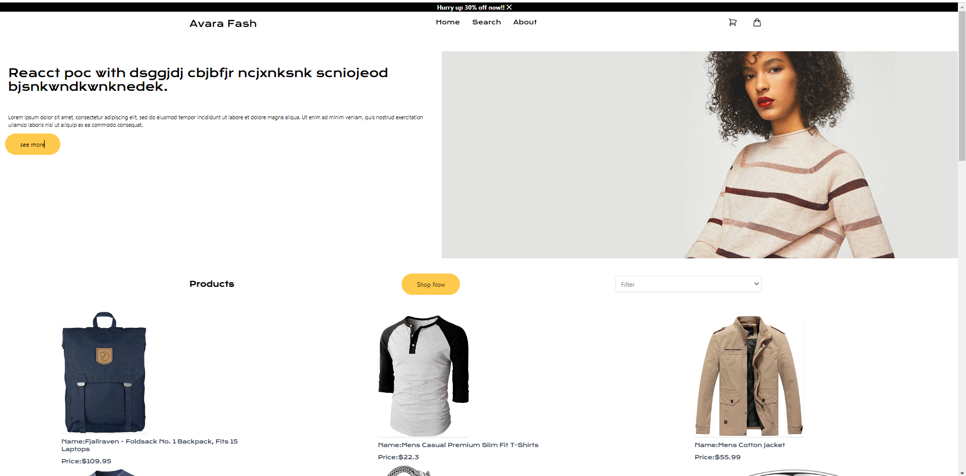 GitHub - Mokshreddy/my-project-react-Tailwind