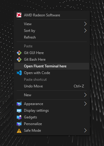 Context menu item wont get removed after wrong install · Issue #766 · felixse/FluentTerminal ...