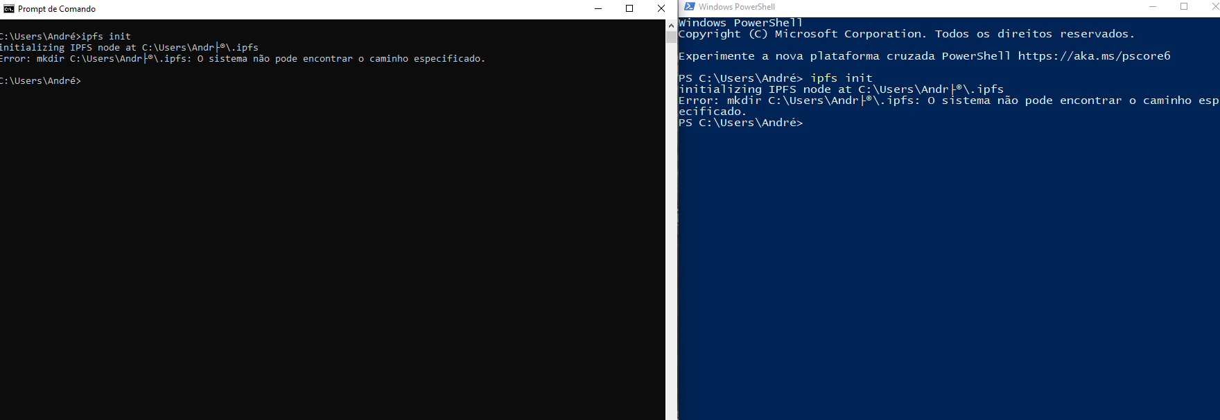 ipfs init command not working · Issue #7717 · ipfs/kubo · GitHub