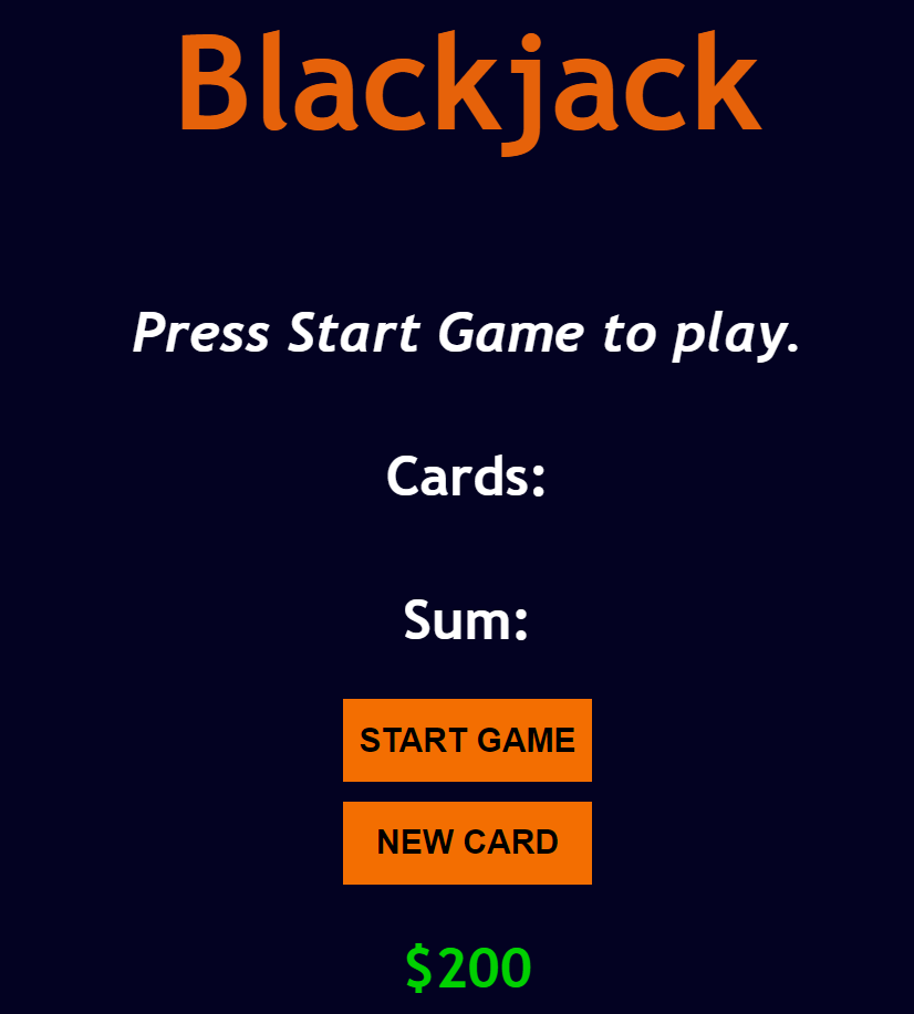 GitHub - JoseTovar99/blackjack: Blackjack minigame with a win and lose ...