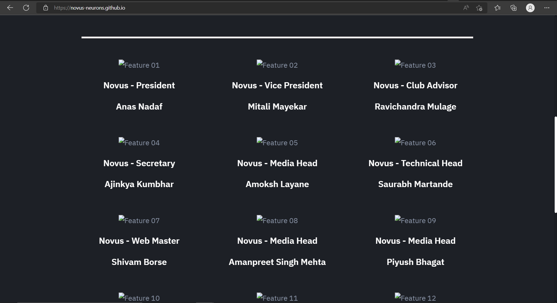 Bug: Images not showing up in the website · Issue #7 · Novus-Neurons/Novus-Neurons.github.io ...