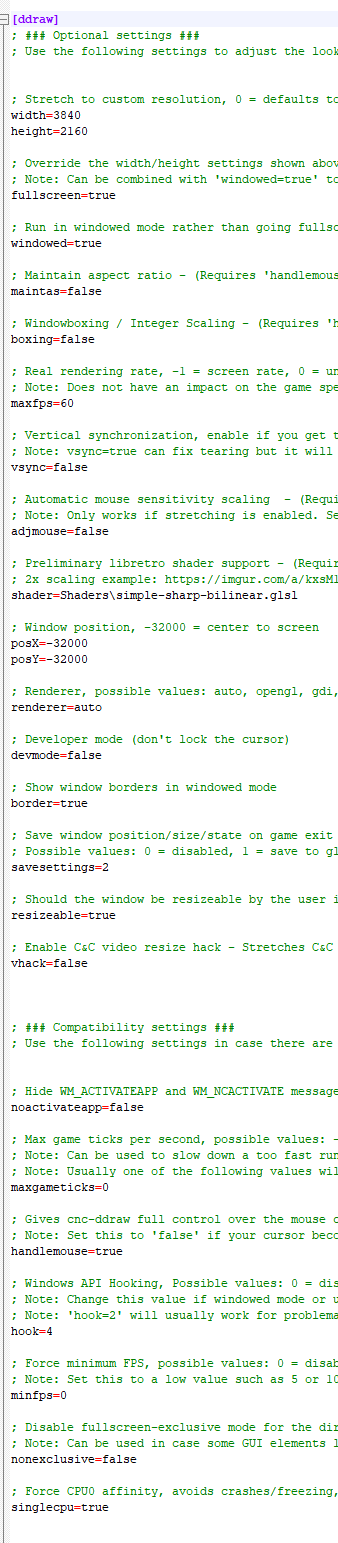 RA2 4K resolution crash · Issue #67 · FunkyFr3sh/cnc-ddraw · GitHub