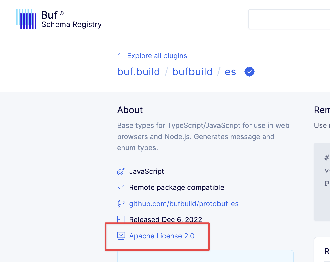 Plugin Request For Buf Schema Registry Prost Plugins · Issue 96