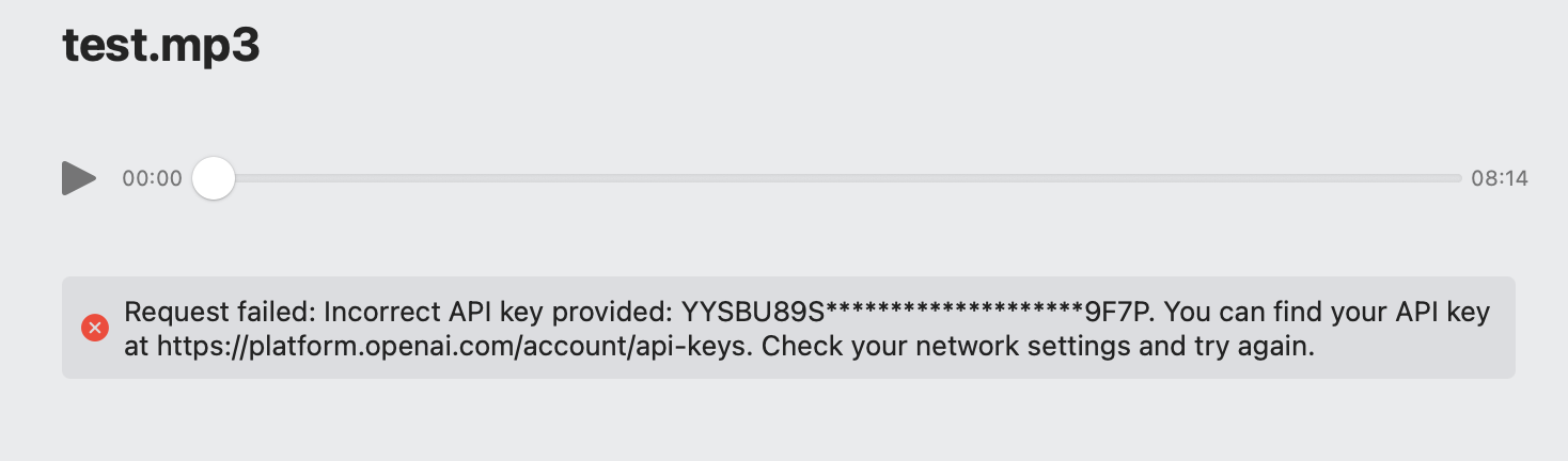 Buzz Captions for macOS is unable to modify the Whisper API · Issue #397 · chidiwilliams/buzz ...