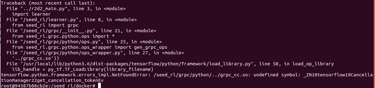 ran into GRPC error when switch base docker image · Issue #30 · google ...