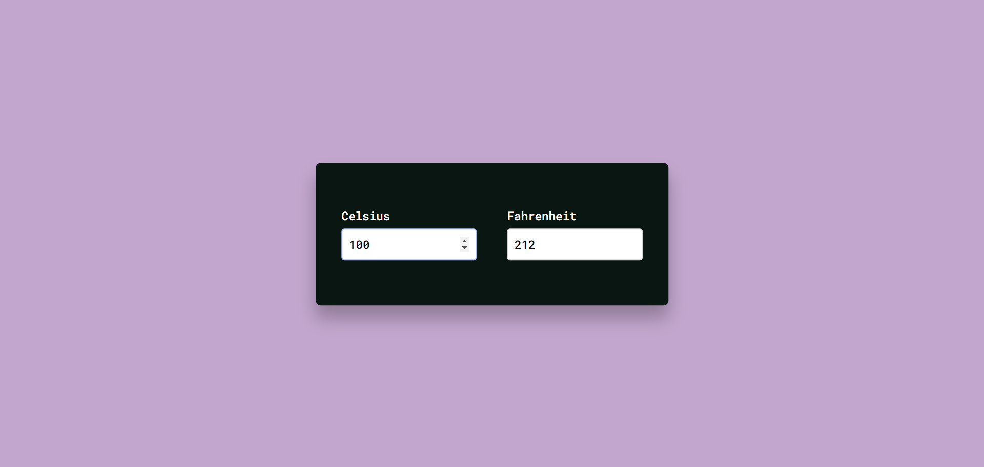 GitHub - pankaj1251/Temperature-Converter: The Fahrenheit to Celsius ...