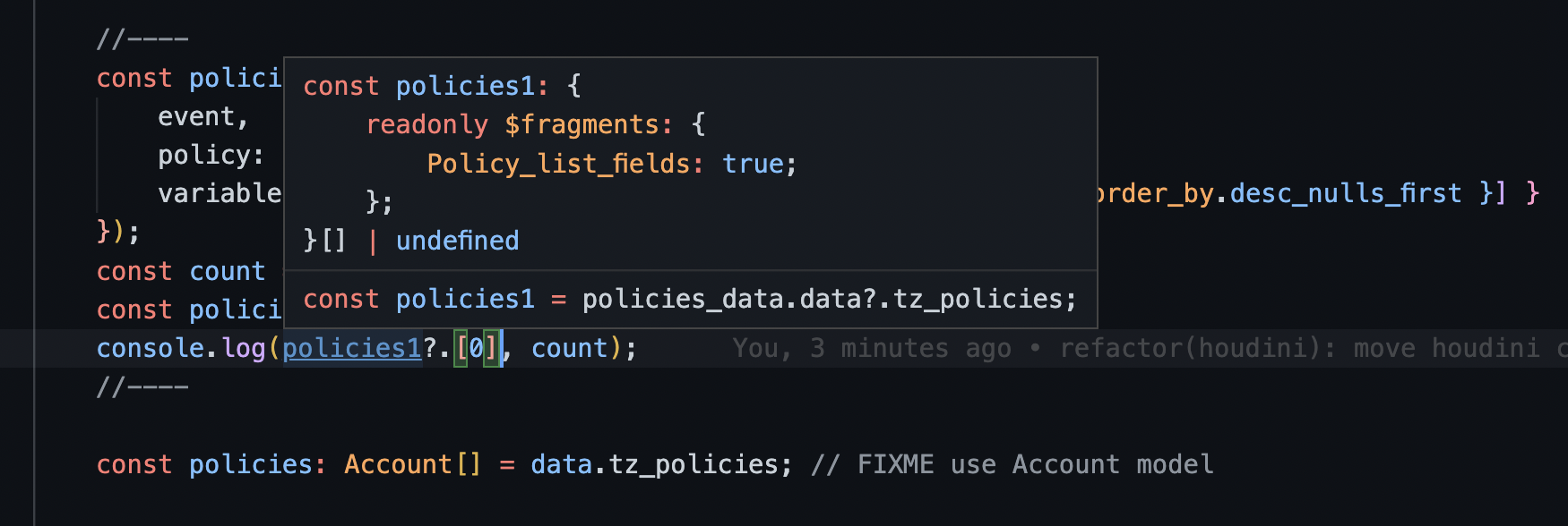 types generated for fragment is wrong. · Issue #737 · HoudiniGraphql/houdini · GitHub