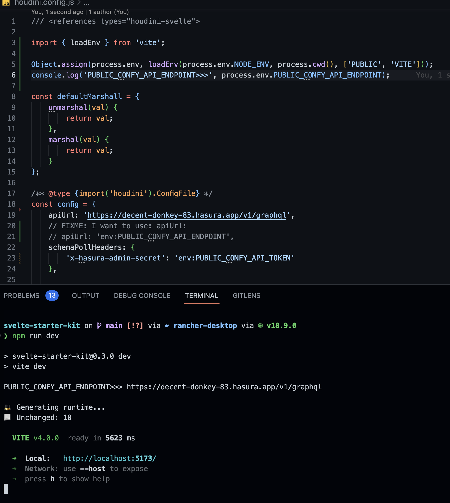 `env:` apiUrl & schemaPollHeaders · Issue #759 · HoudiniGraphql/houdini · GitHub