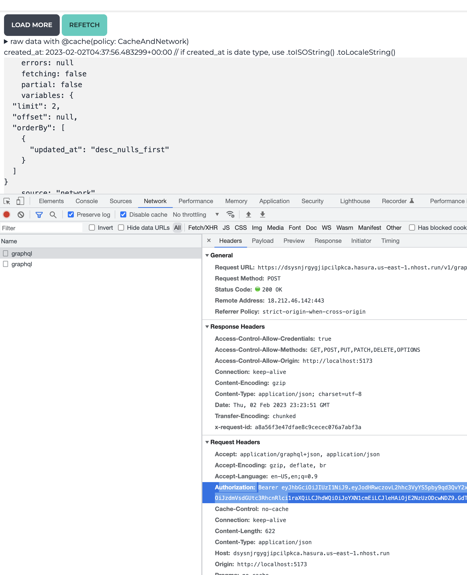 pagination loadNextPage not passing auth headers to backend · Issue #888 · HoudiniGraphql ...