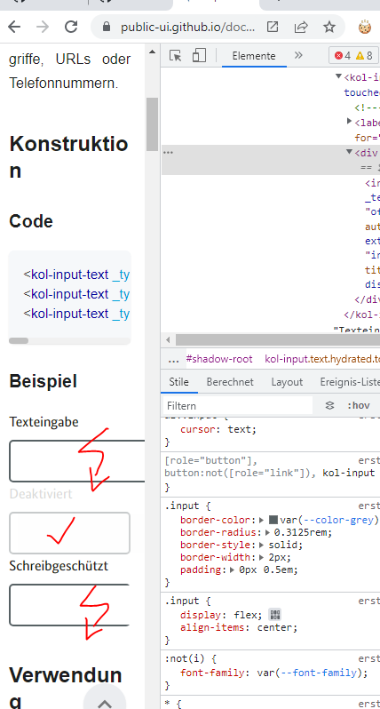 Bug Input Styling Lässt Sich Nicht Mehr Beliebig Schmal Machen · Issue 3127 · Public Ui 