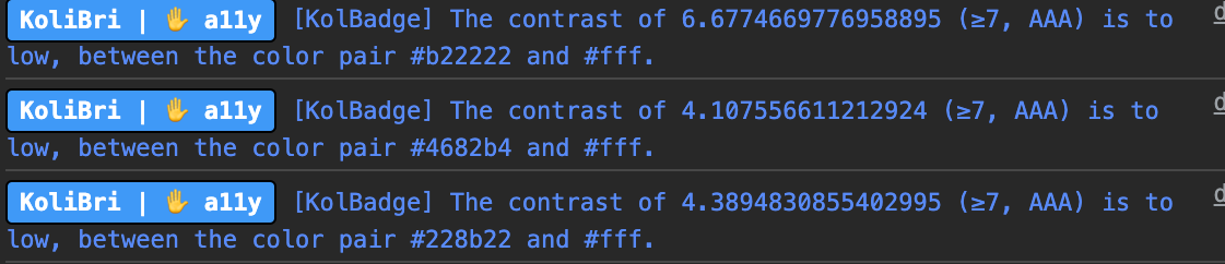 🐞 Bug: 9.1.4.3 Badge: Textkontrast ist zu gering · Issue #5519 · public-ui/kolibri · GitHub