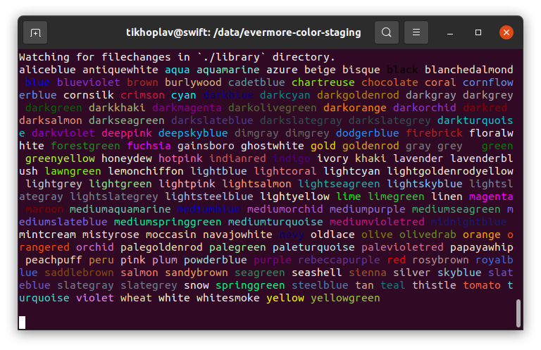 GitHub - ratacat/evermore-color-staging