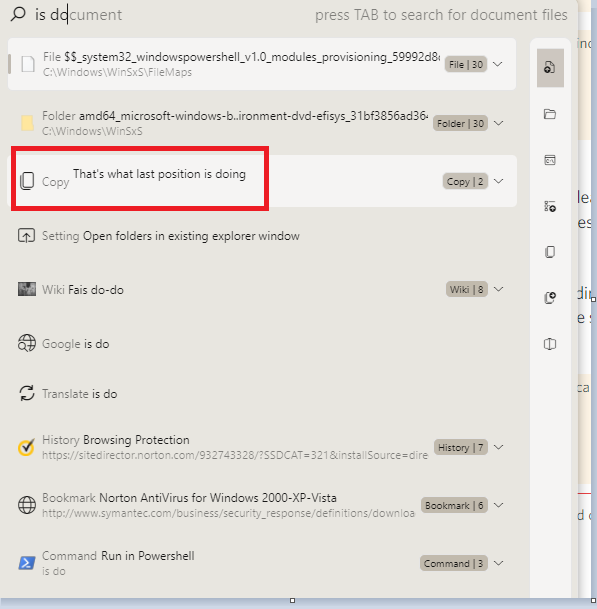 COPY Line Alignment · Issue #528 · adirh3/Fluent-Search · GitHub