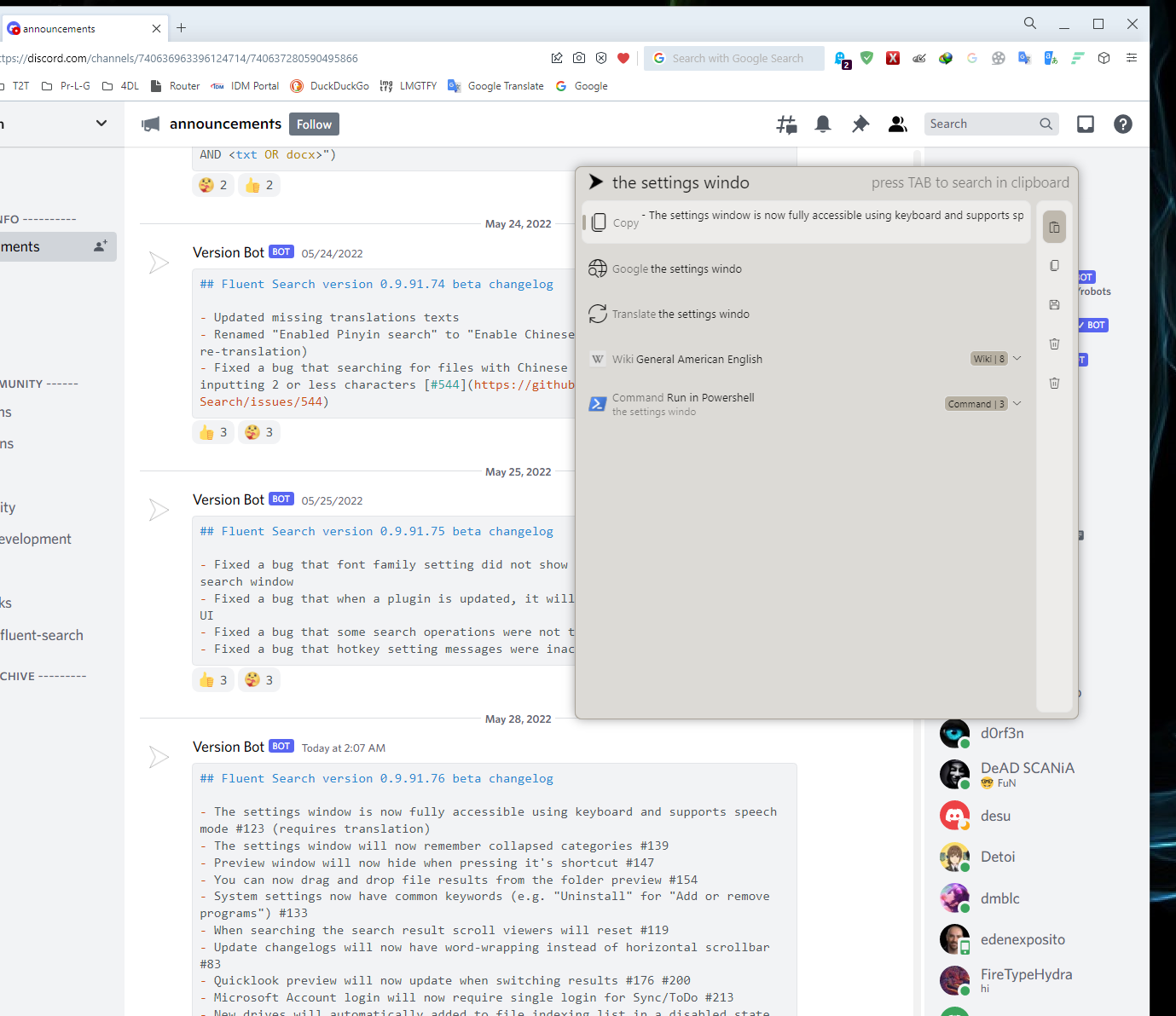COPY Line Alignment · Issue #528 · adirh3/Fluent-Search · GitHub