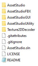 why is there no exe file · Issue #507 · Perfare/AssetStudio · GitHub