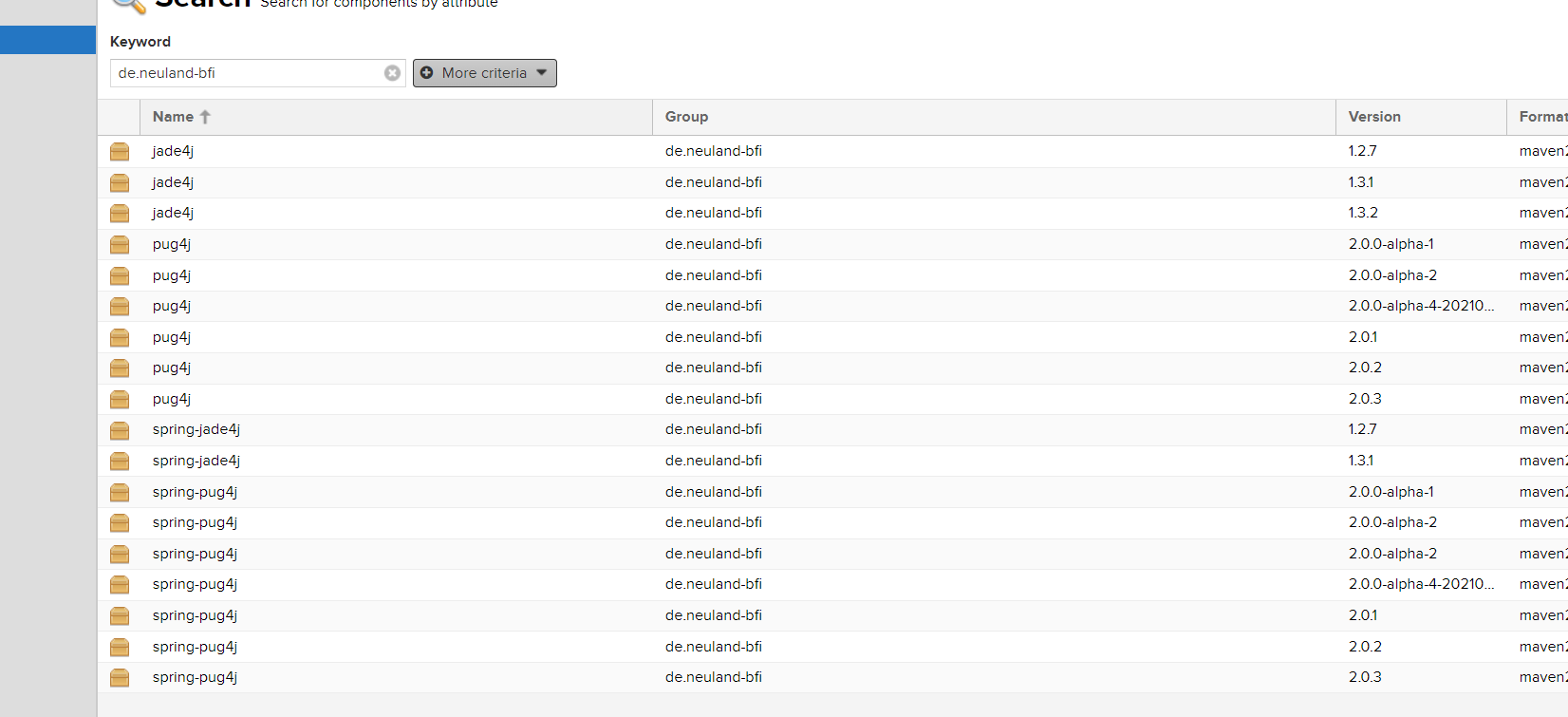 无法找到 de.neuland-bfi 下的spring-pug4j 的 2.0.0-alpha-4-SNAPSHOT 版本 · Issue #567 · cskefu/cskefu · GitHub