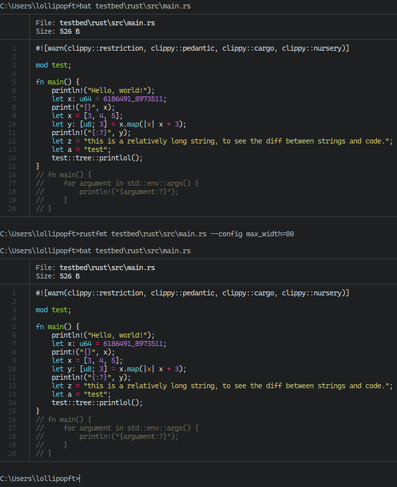 Rustfmt Not Working · Issue 5328 · Rust Lang Rustfmt · Github